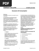 Oil Consumption Test Report - Cat | PDF | Motor Oil | Vehicles
