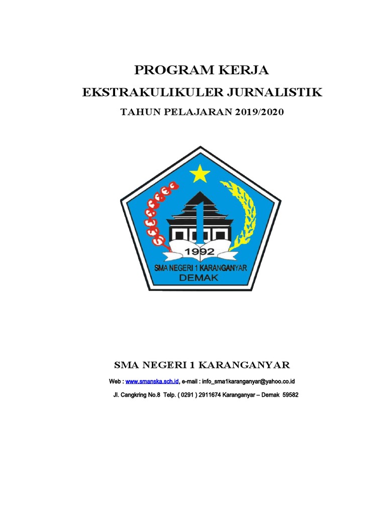 Program Kerja Jurnalistik | PDF