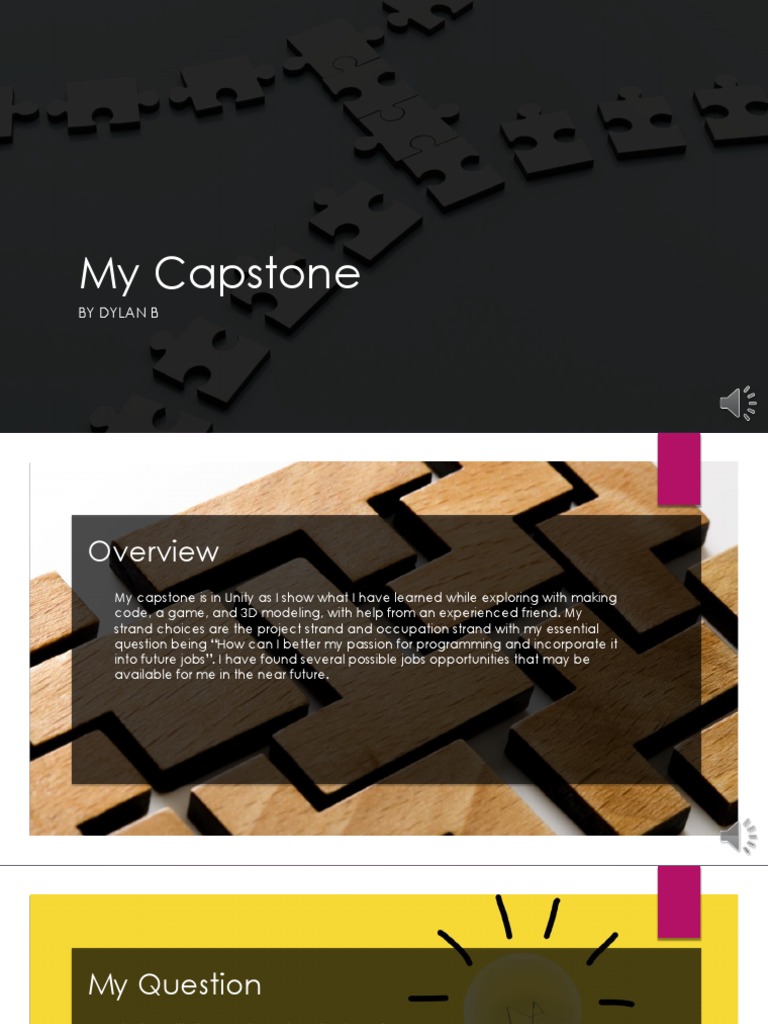 Capstone Presentation | Download Free PDF | 3 D Computer Graphics ...
