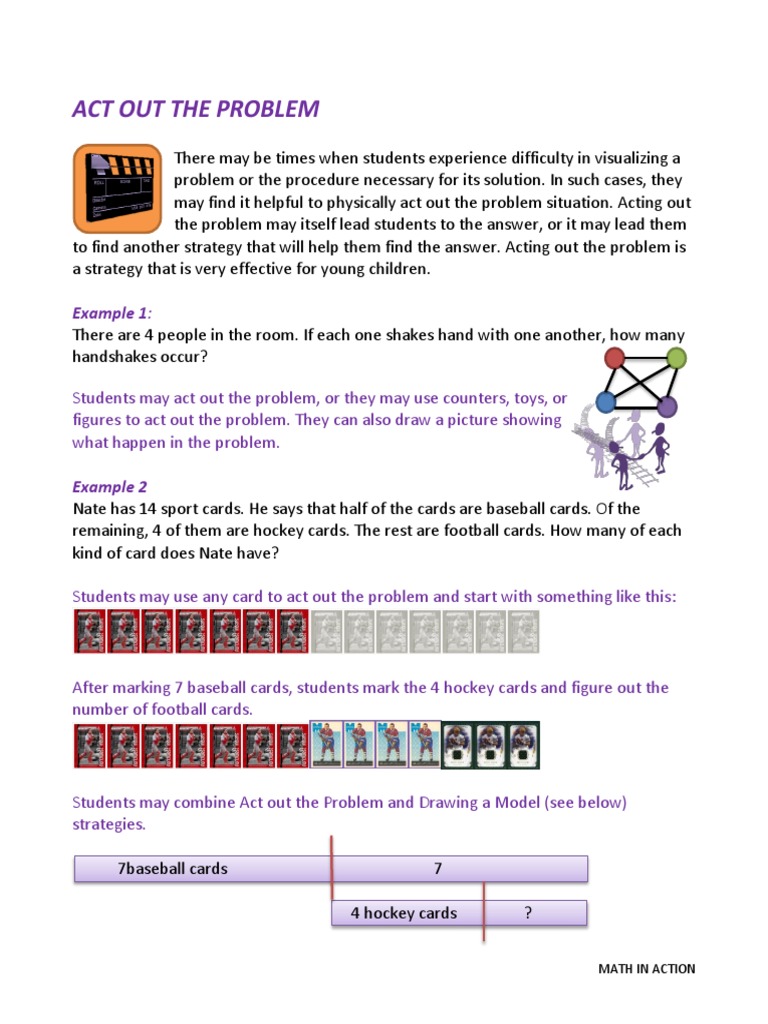 Act Out The Problem | PDF