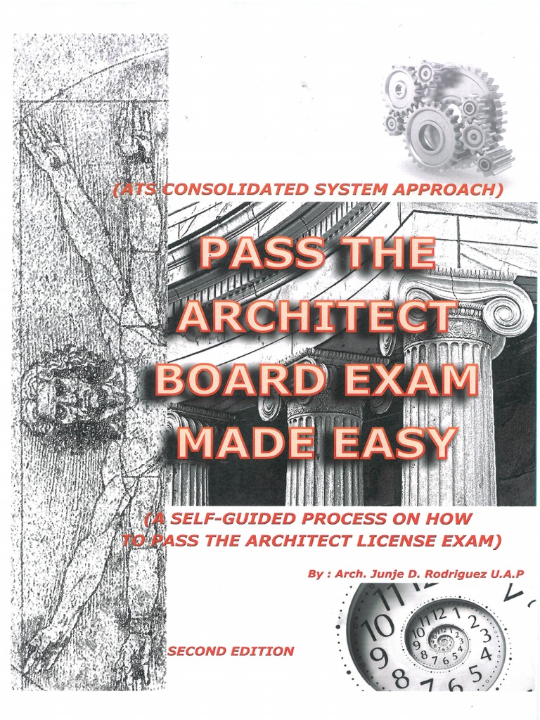 Pass The Architect Board Exam Made Easy | PDF | Embryo | Architect