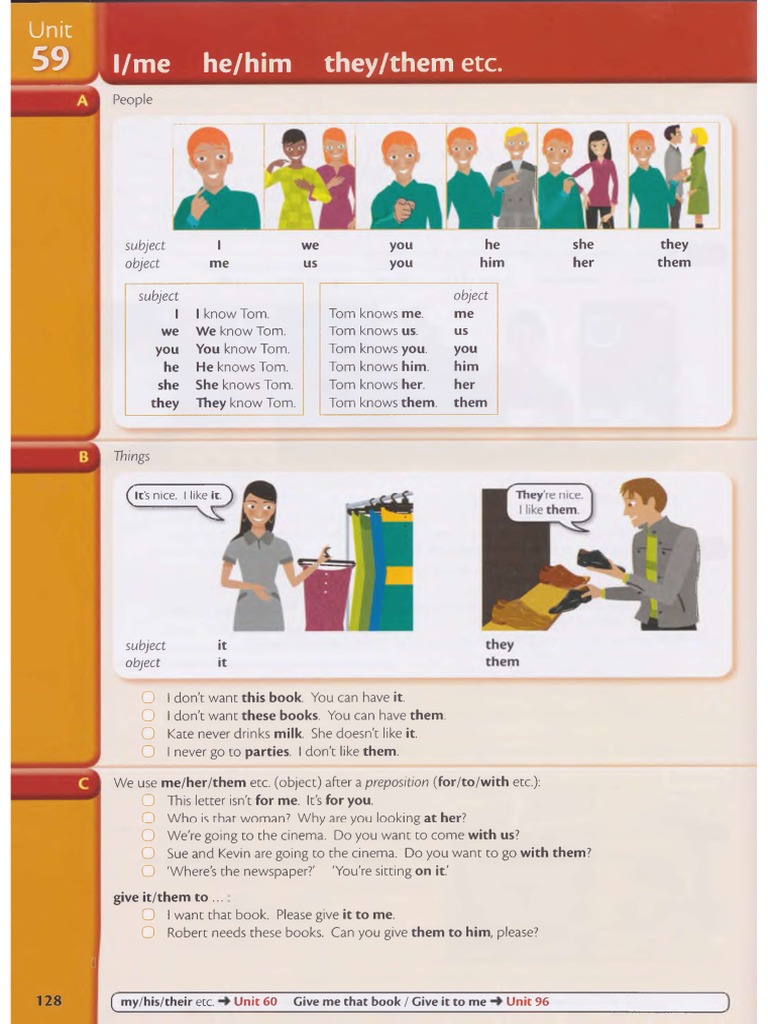 Objects Subjects Possessives | PDF | Linguistic Morphology | Linguistics