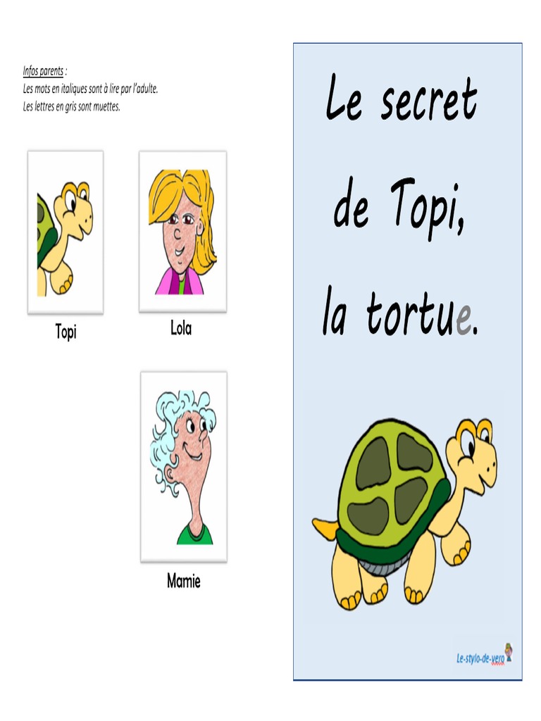 Topi La Tortue | PDF