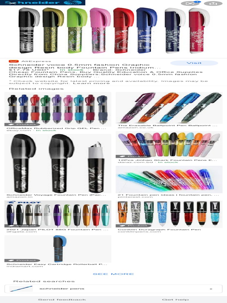Schneider Ink Pens - Google Search | PDF | Art