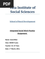 Community Work Process Report Number 1 | PDF | System | Social Work