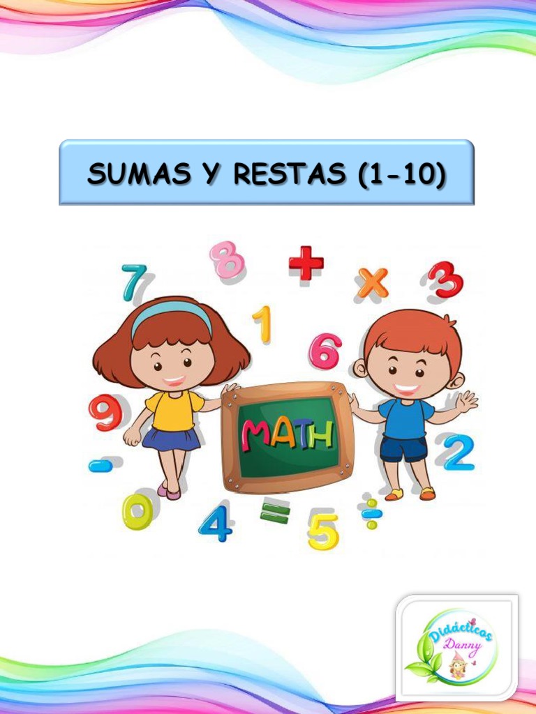 Sumas y Restas del 1 al 10 para Niños | PDF
