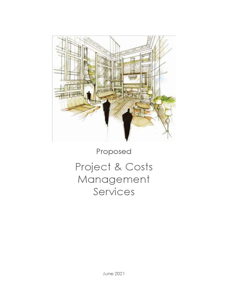 Project & Cost Management Proposal | PDF | Project Management | Dubai