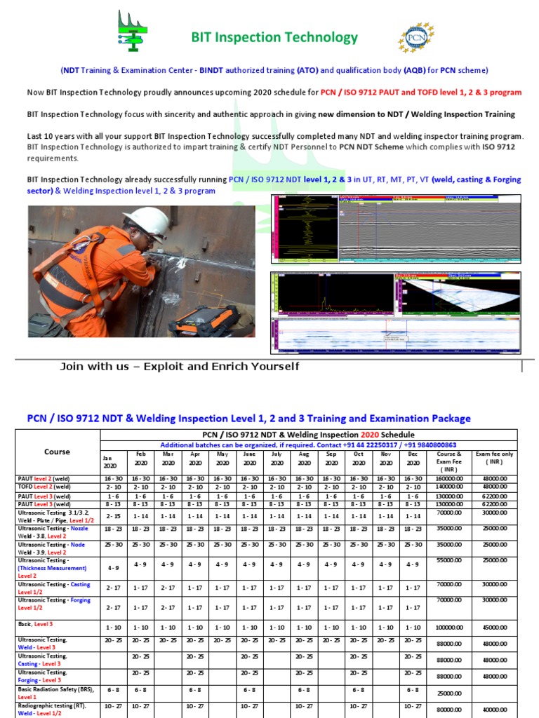 PCN Training and Certification of PCN Level 2 and 3 Course Brochure ...
