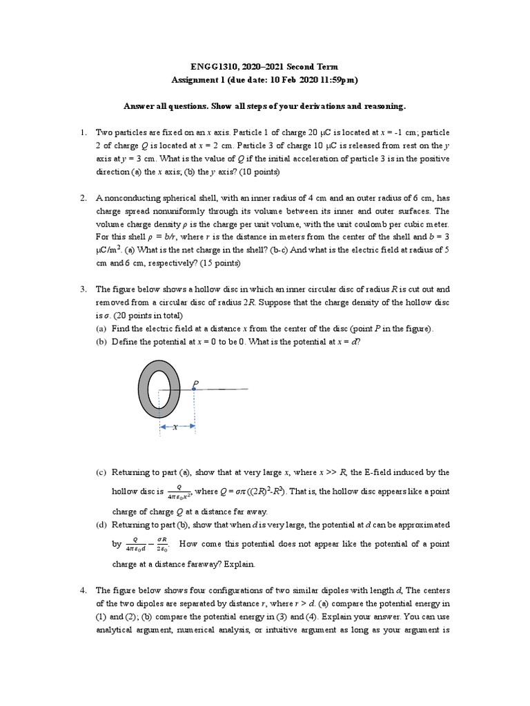 Analysis of Electrostatic Problems Involving Point Charges, Conductors, and Dielectric Materials ...
