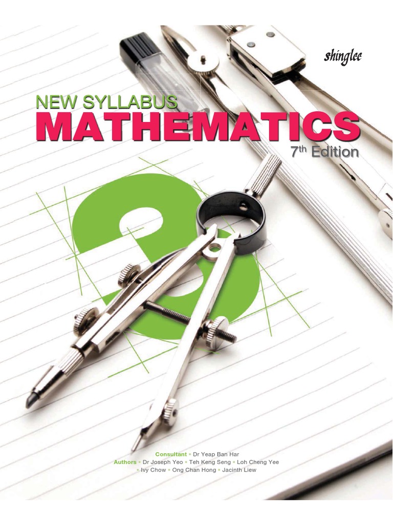 Mathematics: New Syllabus | PDF | Quadratic Equation | Equations
