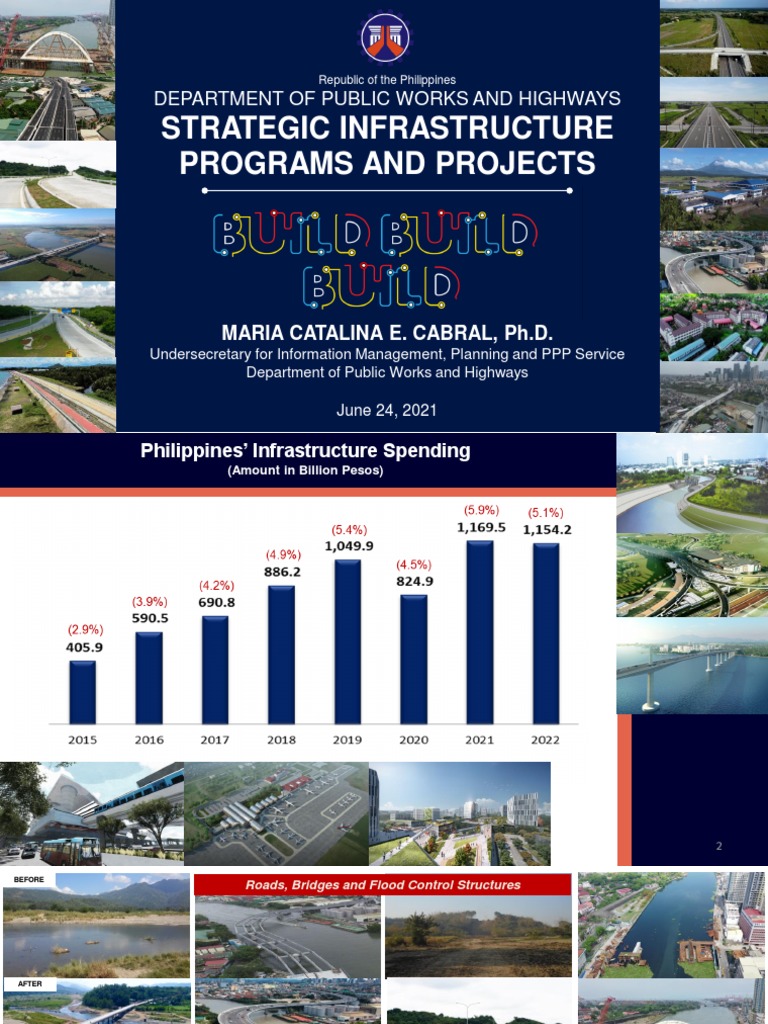 DPWH Programs and Projects Presentation Usec Cabral Rebap | PDF | Land ...