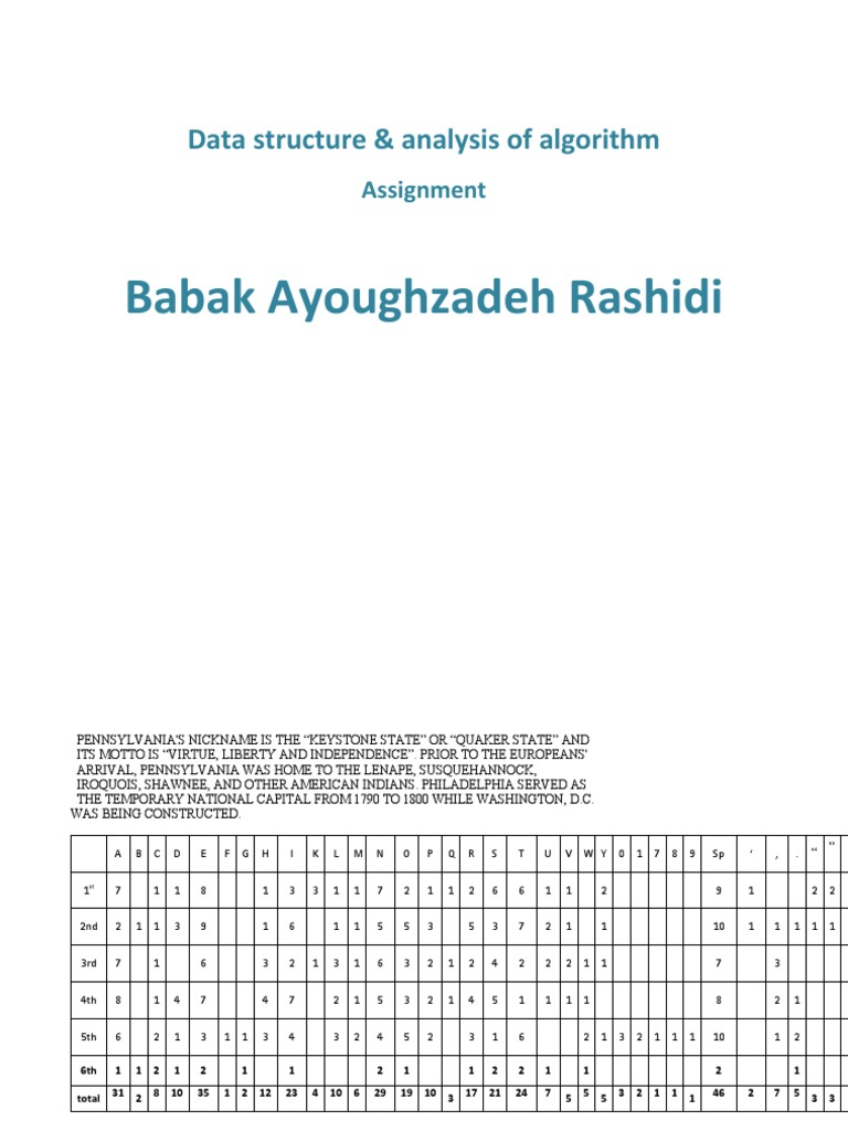 Data Structure and Algorithm Analysis | PDF | Human Anatomy | Mid ...