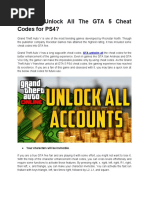 GTA V PC Keyboard Controls Guide | PDF | Computer Keyboard | Vehicles