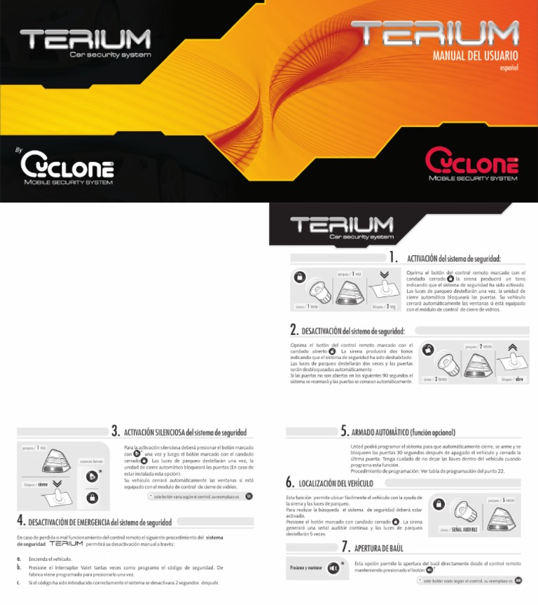 TERIUM Guia Usuario | PDF