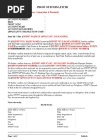 Rwa SBLC Bank Letter Sample PDF | PDF | Letter Of Credit | Banks