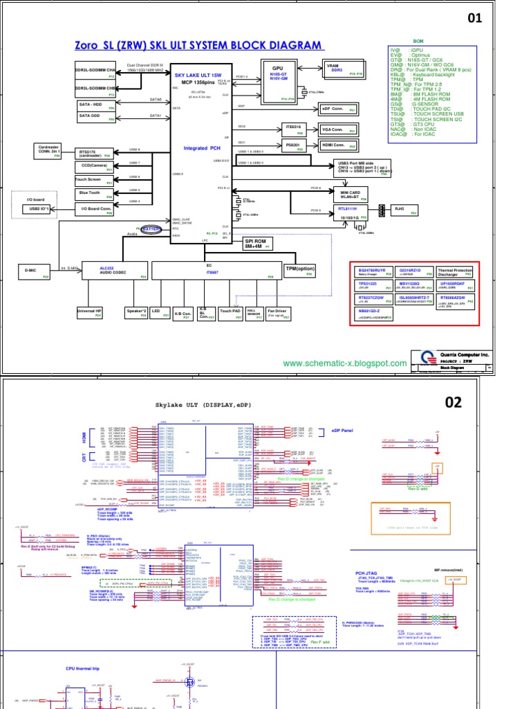Acer+E5 574+Quanta+ZRW | PDF | Computer Hardware | Electrical Engineering