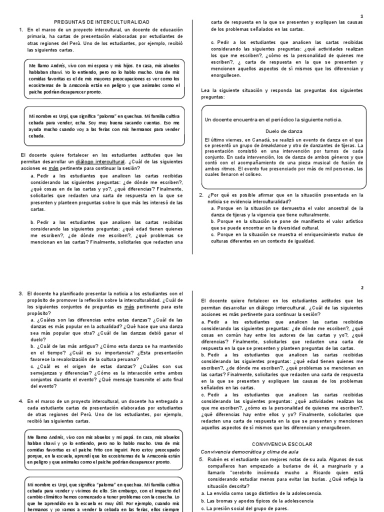 Estrategias para Diálogo Intercultural | PDF | Autoestima | Empatía