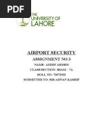 Annex 17 Summary | PDF | Airport | Airport Security