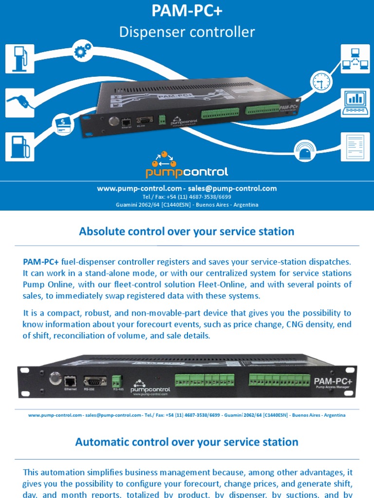PAM-PC - Forecourt Controller - English | PDF | Automation | Computer ...