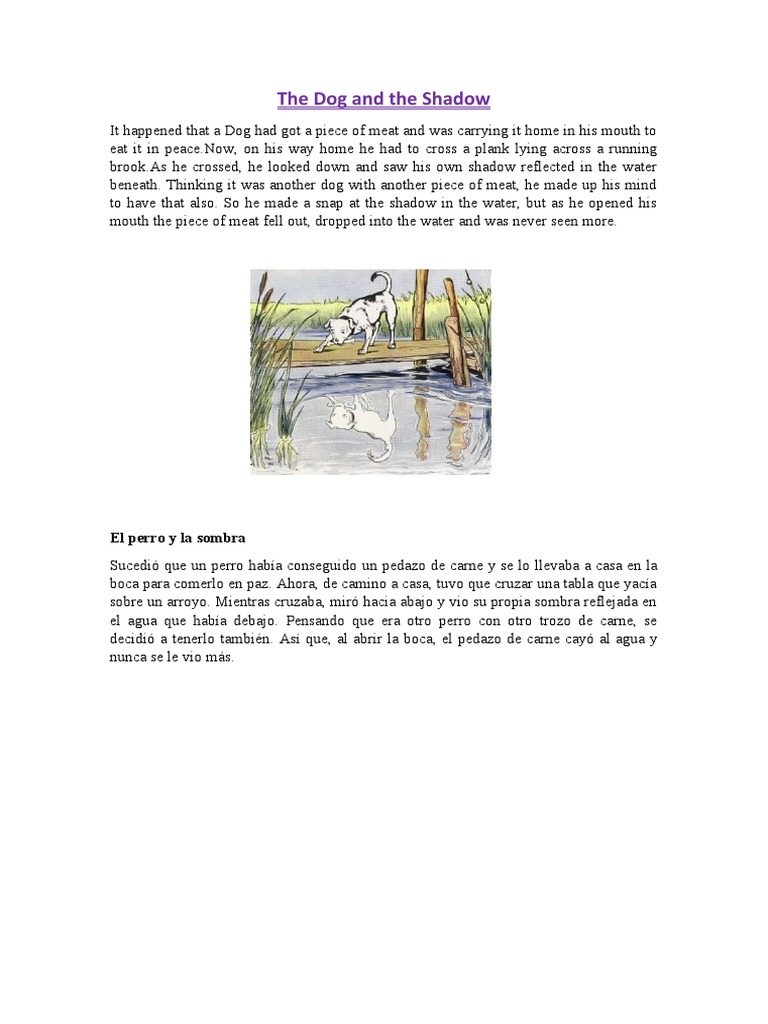 The Dog and The Shadow | PDF