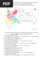 Lista de 158 Municipios en RD | PDF | República Dominicana