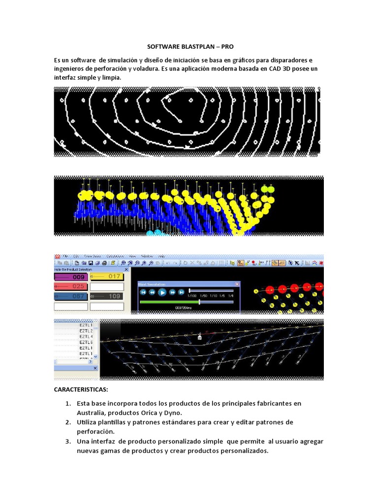 Software Blastplan | PDF | Software | Diseño