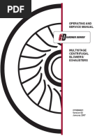 Roots Blower Maintenance Checklist | PDF | Bearing (Mechanical) | Valve