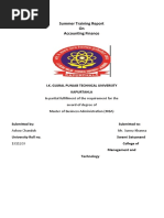 Internship Report Under A CA Firm | PDF | Taxes | Value Added Tax