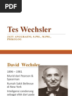 Wesler Bellevue Intelligence Scale (WBIS) Test - Administrasi Tes ...