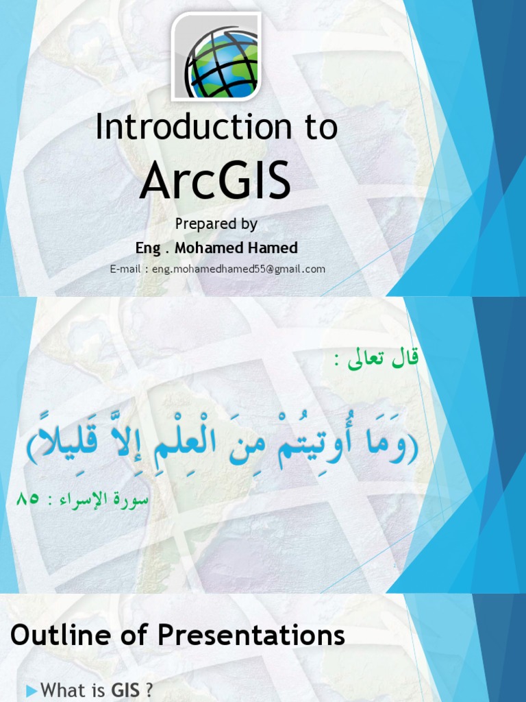 Introduction To ArcGIS | PDF | Arc Gis | Geographic Information System