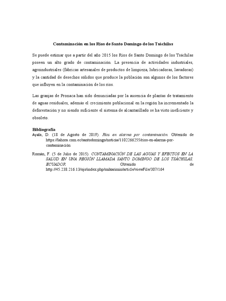 Modelo Dpsir | PDF | Contaminación | Aguas residuales