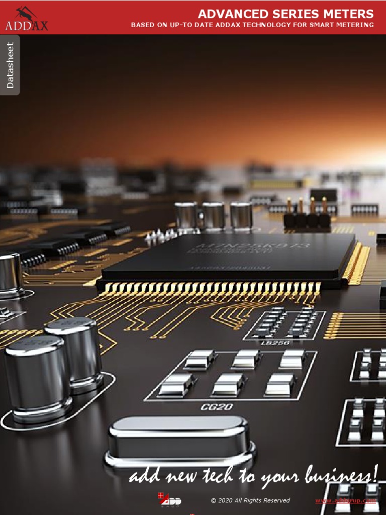 Add New Tech To Your Business!: Based On Up-To Date Addax Technology For Smart Metering | PDF ...
