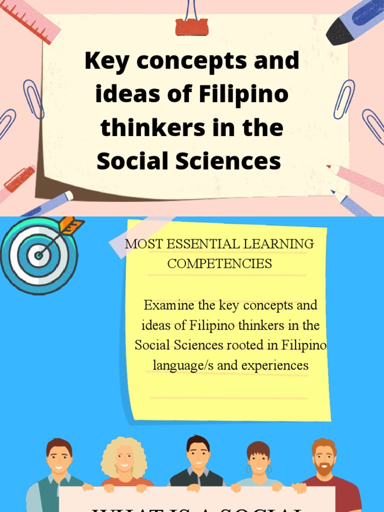 Key Concepts and Ideas of Filipino Thinkers in The Social Sciences ...