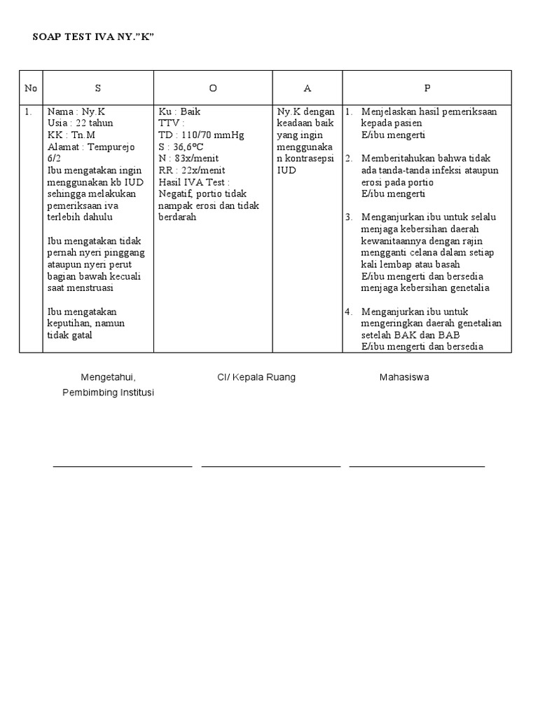 Target SOAP Test IVA | PDF