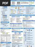 Pandas Cheat Sheet | PDF | Regular Expression | Quantile