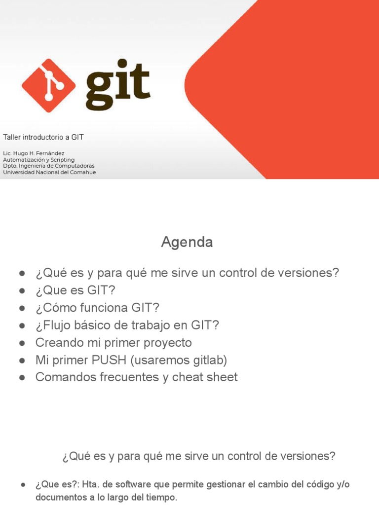 Automatización y Scripting Clase 2 | PDF | Control de versiones ...