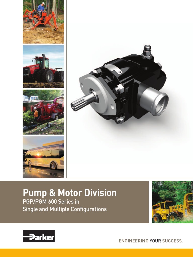 Pump & Motor Division: PGP/PGM 600 Series in Single and Multiple ...