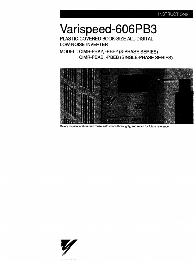 Vs 606 PB3 Instructions TOE S606 1D | PDF