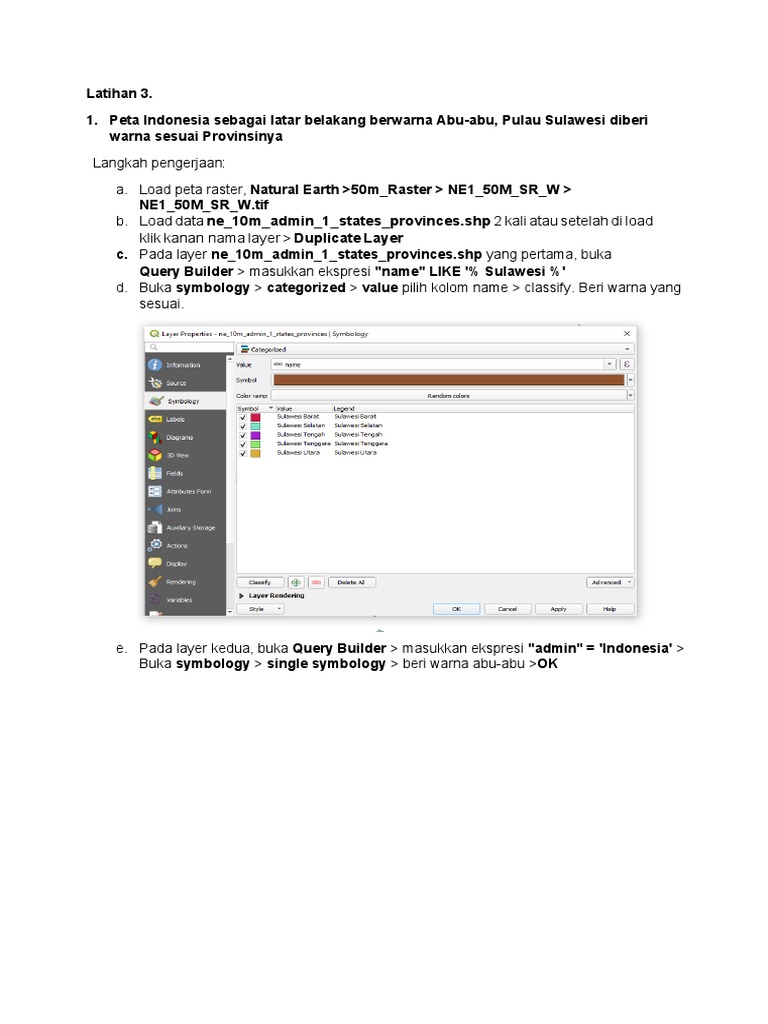 Latihan 3-Tugas UTS Kartografi Tematik Kelas B. | PDF