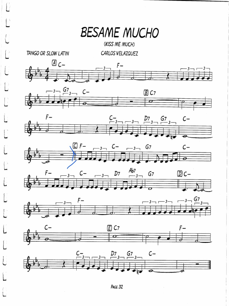 Besame Mucho - CM | PDF