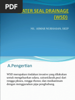 Perawatan Water Seal Drainage (WSD) | PDF