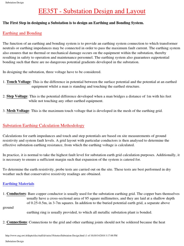 Substation Design | PDF | Electrical Substation | Insulator (Electricity)