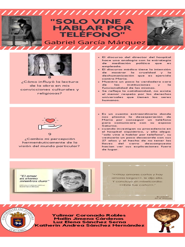 Taller 3 - Solo Vine A Hablar Por Teléfono - Análisis | PDF