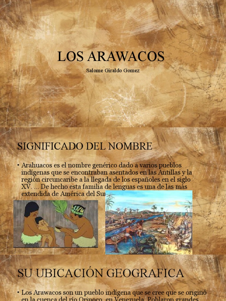 Los Arawacos Salome Giraldo Gomez | PDF