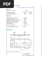 Square Concrete Pedestal Design Calculation Sample | PDF | Building ...