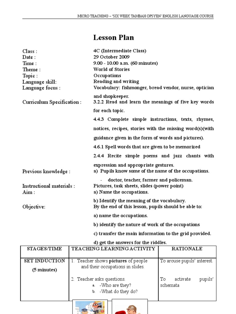 Listening and Reading Lesson Plan | PDF | Question | Reading (Process)
