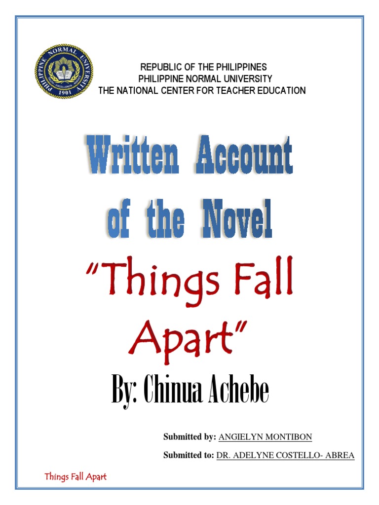 Things Fall Apart | PDF | Religion And Belief