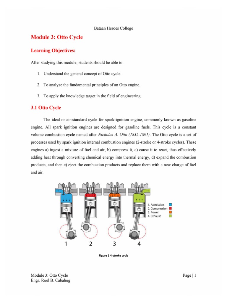 Module 3 Otto Cycle | PDF