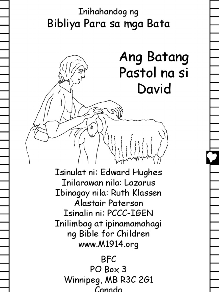 David The Shepherd Boy Tagalog CB | PDF