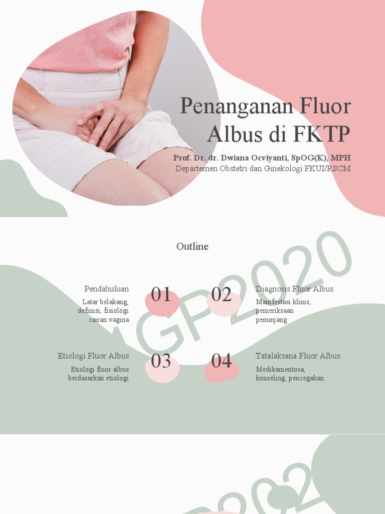 Tatalaksana Fluor Albus pada Wanita | PDF | Kesehatan Holistik